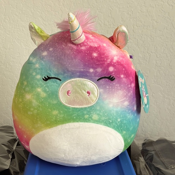 Squishmallows | Toys | Prim The Rainbow Unicorn 1 Squishmallow | Poshmark